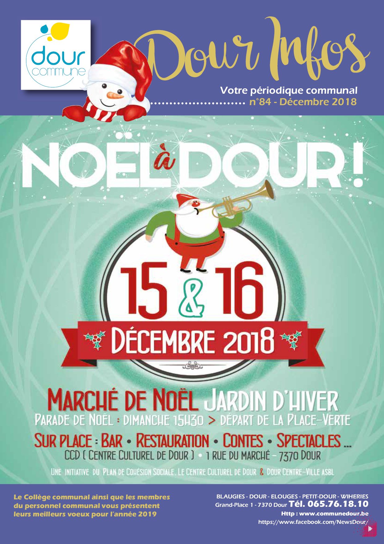 Dour Infos - Trimestriel Communal - Dour Centre-Ville