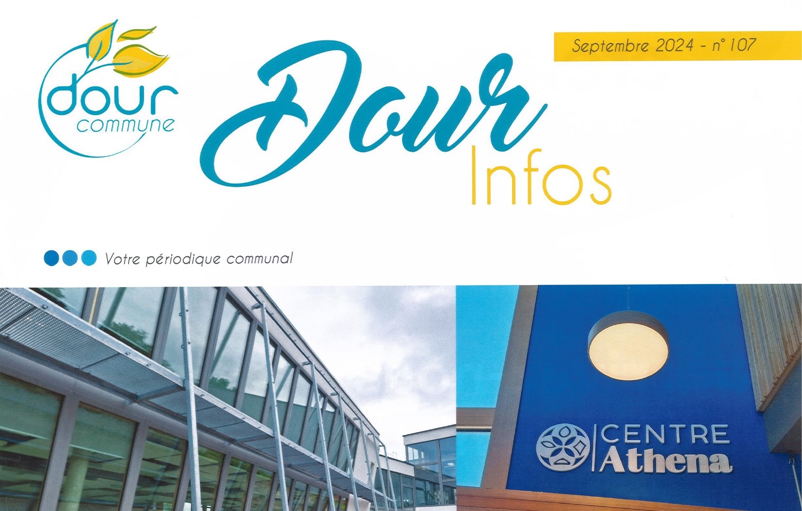 DOUR INFOS - Édition N° 107 du mois de Septembre 2024 - Dour Centre-Ville